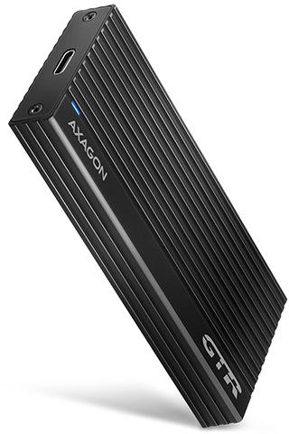AXAGON EEM2-GTR, USB-C 3.2 Gen 2 - M.2 NVMe SSD kovový THIN RIB box